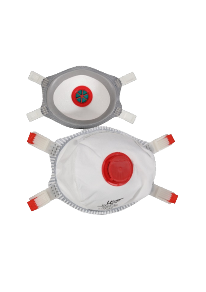 UC-P3V FFP3 VALVED MASK BOX OF 10 | Eurox – Workwear PPE. and Safety ...